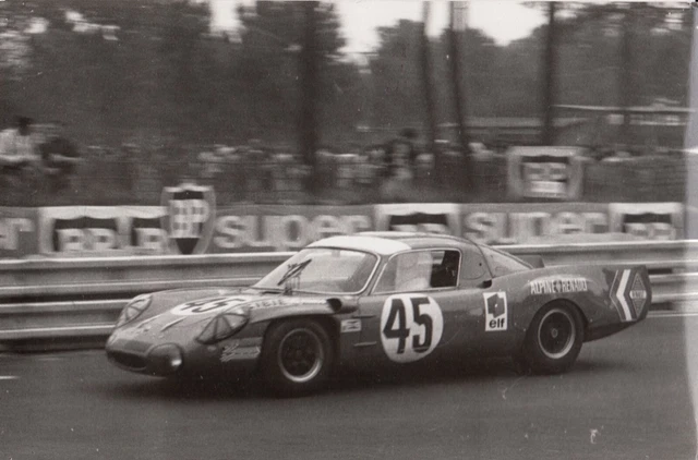 #45 ALPINE A210 Le Mans 24 Hours 1969 Original Period Hamelin Press ...