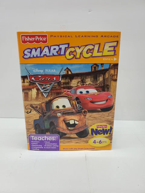FISHER-PRICE SMART CYCLE Disney Pixar Cars Physical Learning Game ...