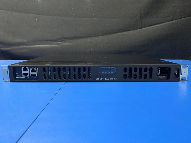 ROUTEUR À SERVICES intégrés Cisco ISR4331/K9 ISR 4331 avec module NIM ...