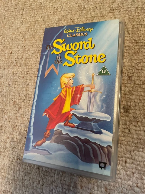 WALT DISNEY VHS video tape cassettes classics The Sword In The Stone £1 ...