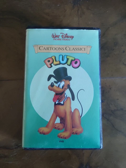 PLUTO CARTOONS CLASSICI - Vhs Walt Disney Home Video Vk 4083 *Rarissima ...