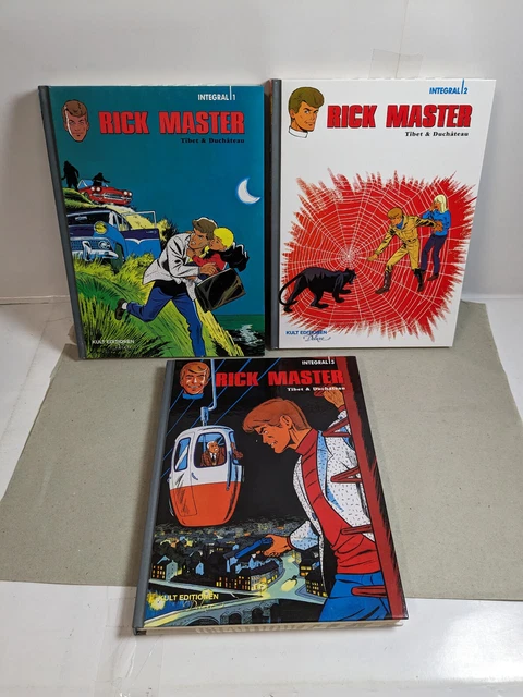 RICK MASTER INTEGRAL 1, 2, 3, edizione cult deluxe Z:1 B12 EUR 44,90 ...