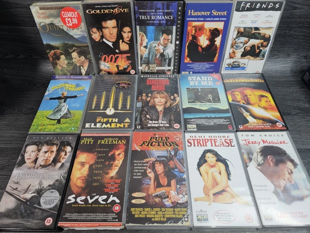 VHS VIDEO TAPE Bundle - 15x VHS Cassettes 80s 90s Action Classics £24. ...