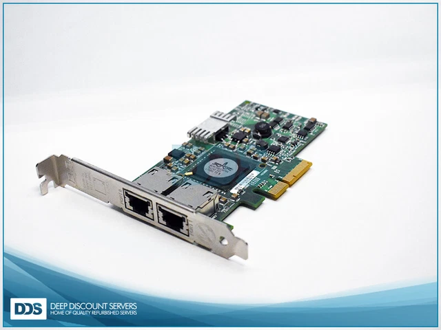 BCM5709 BROADCOM PCIE2.0X4 (2)1GbE RJ-45 NIC $20.99 - PicClick