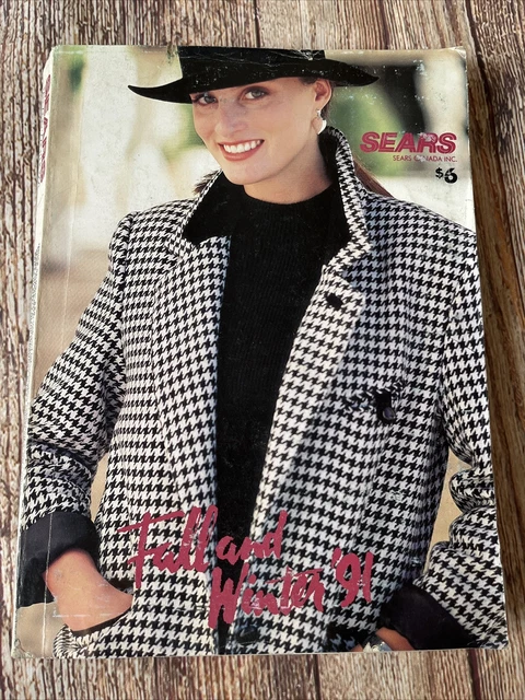 VINTAGE SEARS 1991 Fall And Winter Catalog Fashion Electronics ...