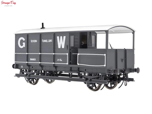 DAPOL TOAD 20T Brake Van (Diagram AA15) GWR Grey 56683 O Gauge £100.99 - PicClick UK