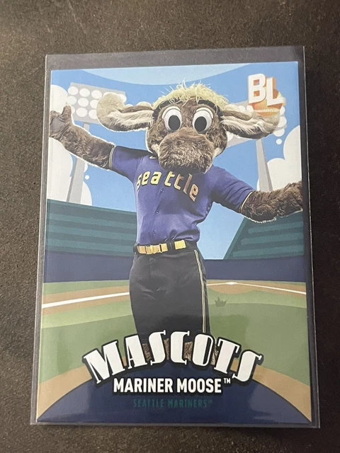 2024 TOPPS BIG League Baseball Mascotte M-22 Mariner Moose Seattle ...