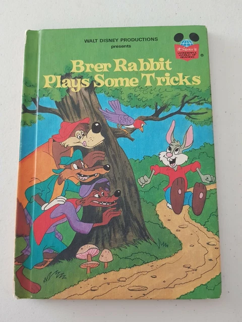 DISNEY'S WONDERFUL WORLD Of Reading Book - Brer Rabbit Plays Some Tricks 1982 HC £10.48 ...