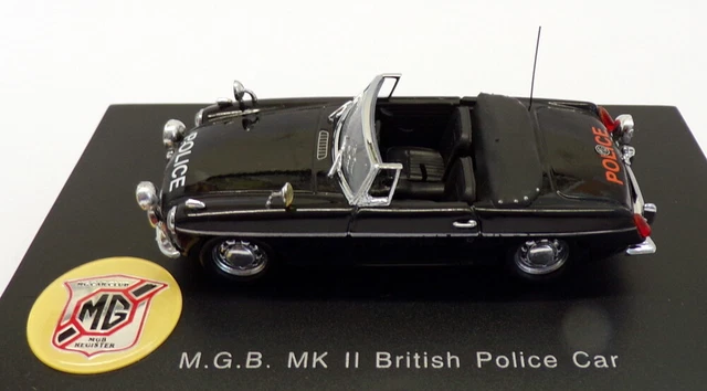 UNIVERSAL HOBBIES 1/43 scale 06300 - MGB Mk2 British Police Car $80.99 - PicClick CA