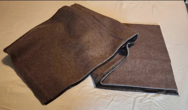 RARE VINTAGE MILITARY Wool Blanket 1952-53 New £54.92 - PicClick UK