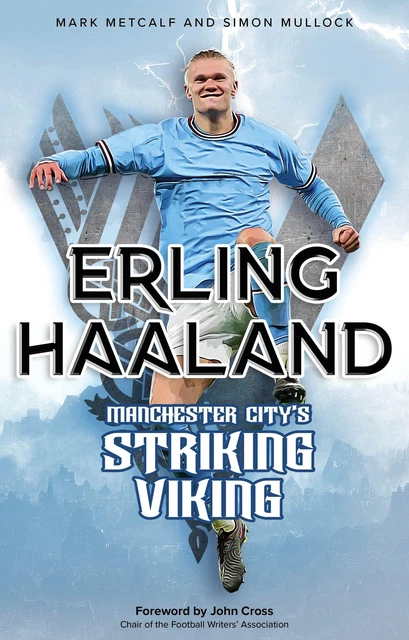 ERLING HAALAND : Manchester Ville Frappant Viking par Mark Metcalf ...