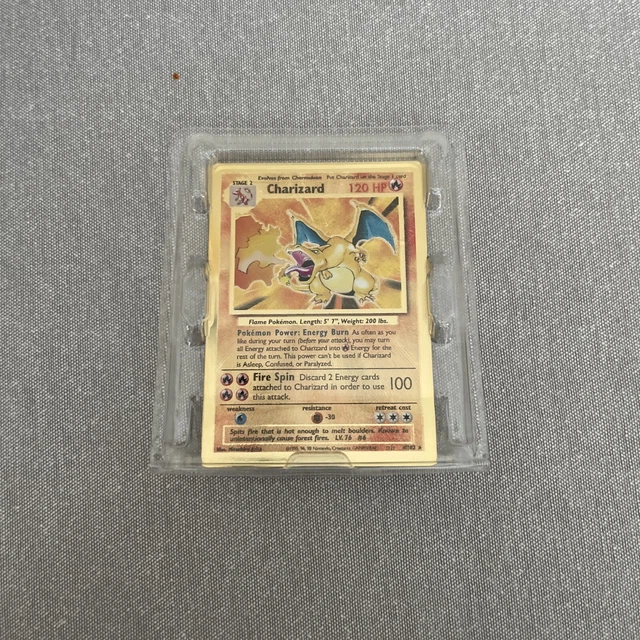 Pokemon Celebrations Gold Metal Charizard Card 4 102 Ultra Premium ...