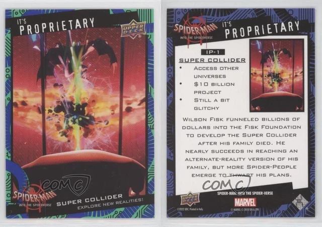 2022 MARVEL SPIDER-MAN: Into the Spider-Verse Super Collider #IP-1 03mh ...