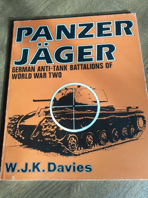 PANZER JAGER GERMAN anti-tank battalions of WW2 Almark book 1/35 Tamiya ...