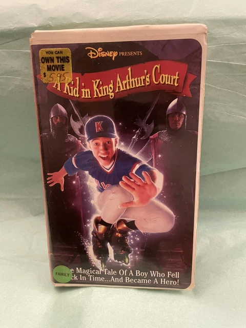 A KID IN King Arthur's Court VHS Disney Vintage Clam Shell Good ...
