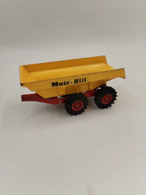 MATCHBOX SUPERKINGS MUIR HILL TIPPING TRAILER K5 Jouet Métal Vintage ...