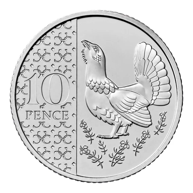 RARE NIFC NEW RELEASE 2025 KING CHARLES III CAIPERCAILLIE 10p COIN, IN ... RARE NIFC NEW RELEASE 2025 KING CHARLES III CAIPERCAILLIE 10p COIN, IN ...