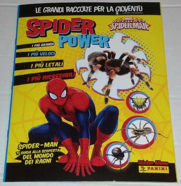 SPIDER POWER SPIDER-MAN Empty Album Panini £4.09 - PicClick UK