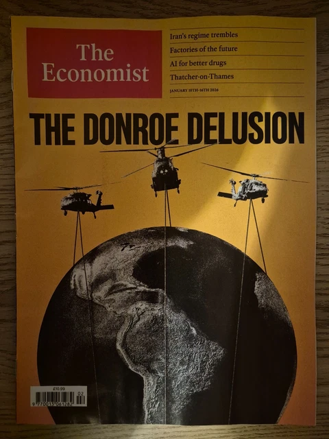 THE ECONOMIST MAGAZINE January 10th - 16th 2026 £10.80 - PicClick UK