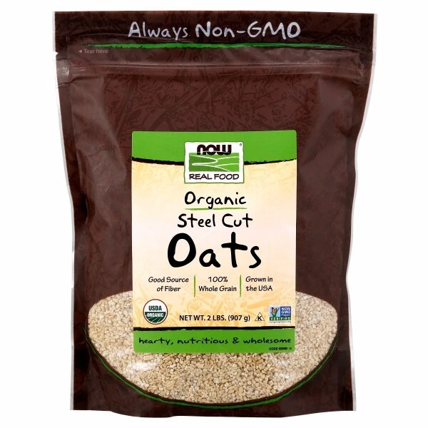 STEEL CUT OATS 2 lb By Now Foods £28.74 - PicClick UK