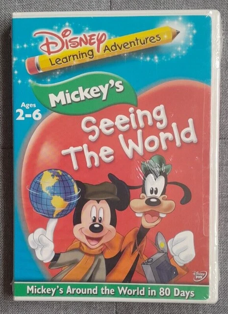 BRAND NEW: DISNEY Learning Adventures - Mickey's Around the World in 80 ...