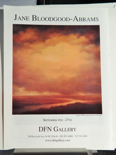 JANE BLOODGOOD-ABRAMS / Carol Corell Art Pieces Orig Vtg 2008 ...