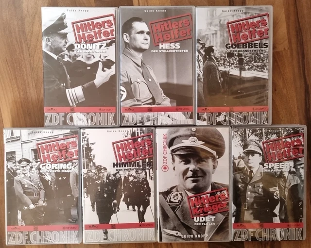 VHS - ZDF Chronik Hitler's Helfer - 7 DVDs EUR 3,50 - PicClick DE