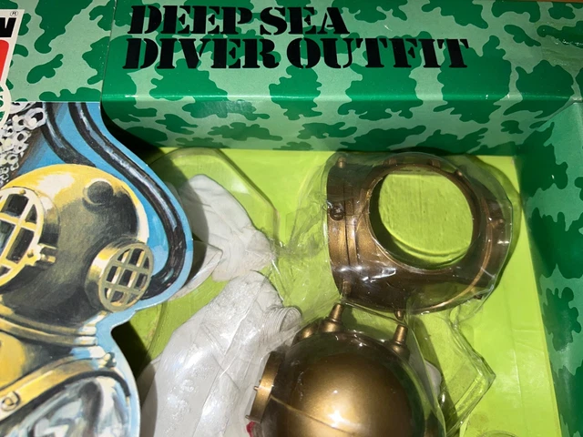 RARE VINTAGE LATE Issue Action Man The Experts Deep Sea Diver Outfit Re ...