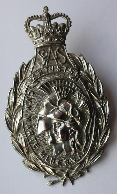 BRITISH ARMY, 21ST SAS Reserve Cross Belt Badge. Cap Badge. Artists ...