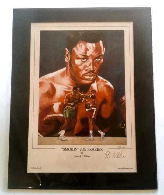 BOXING JOE FRAZIER Fine Art Print Limited Edition of 250 By Patrick J ...