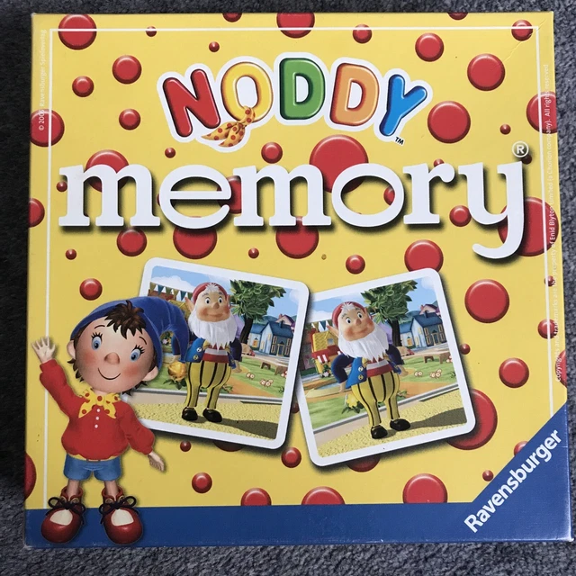 RAVENSBURGER NODDY MEMORY Game 2+ 2-4 Player Game 2005 £5.99 - PicClick UK