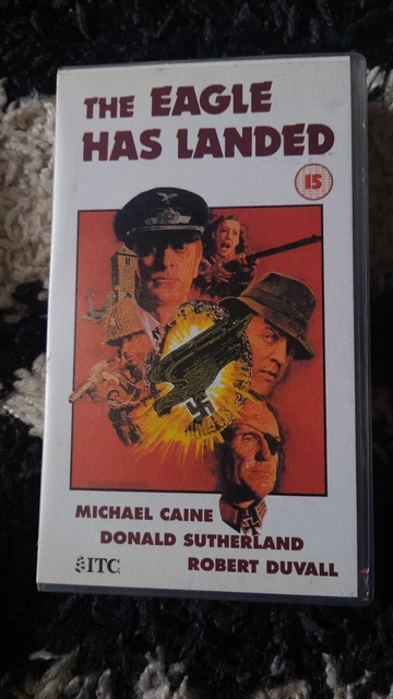 THE EAGLE HAS Landed - VHS - Michael Caine, Robert Duvall - channel 5 £ ...