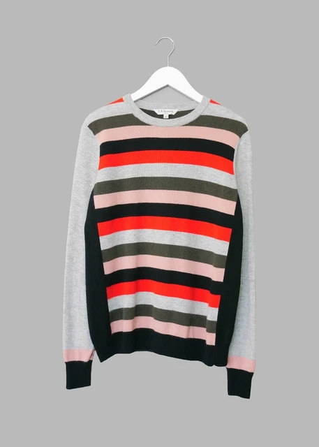 L.K.BENNETT TEAH LAINE Cachemire Pull Rayé -m EUR 41,57 - PicClick FR