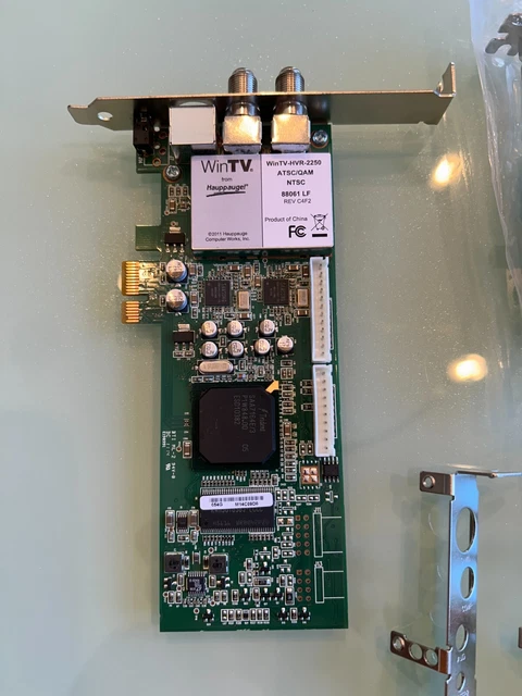 HAUPPAUGE TV TUNER DVR WinTV-HVR-2250 ATSC/QAM NTSC PCIe for Media ...