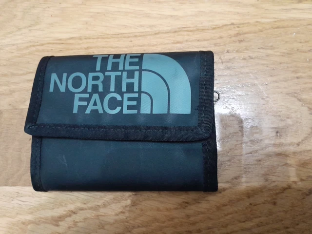THE NORTH FACE Base Camp Wallet TNF Black Zip Compartment Key Holder £ ...