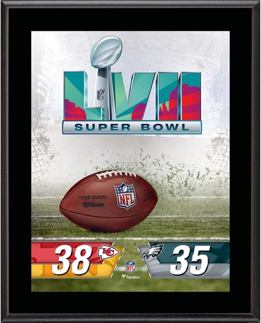 KANSAS CITY CHIEFS vs Philadelphia Eagles Super Bowl LVI 10.5" x $32.57 ...