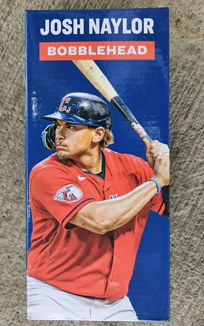 2024 JOSH NAYLOR Cleveland Guardians SGA Bobblehead EN MAIN !! 6/22/24 ...