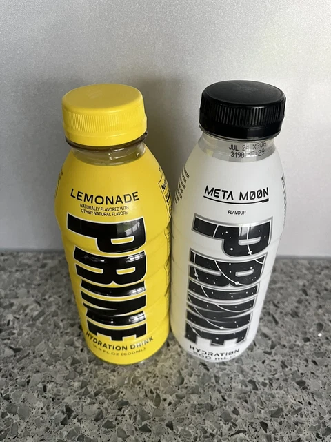 PRIME HYDRATION DRINK LEMONADE + META MOON X2 Bottles KSI Logan Paul ...
