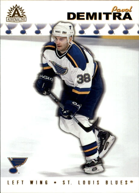 2001-02 PACIFIC ADRÉNALINE Blues Hockey Card #158 Pavol Demitra EUR 1 ...