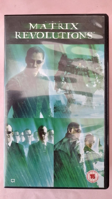 MATRIX REVOLUTIONS - Keanu Reeves, Laurence Fishburne (VHS Video, 2004 ...