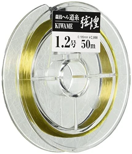 YAMATO YOTEGUS (YAMATOYO) Nylon Line Kiwame Wramed Widrot 50M 1.2 Gold $42.25 - PicClick AU