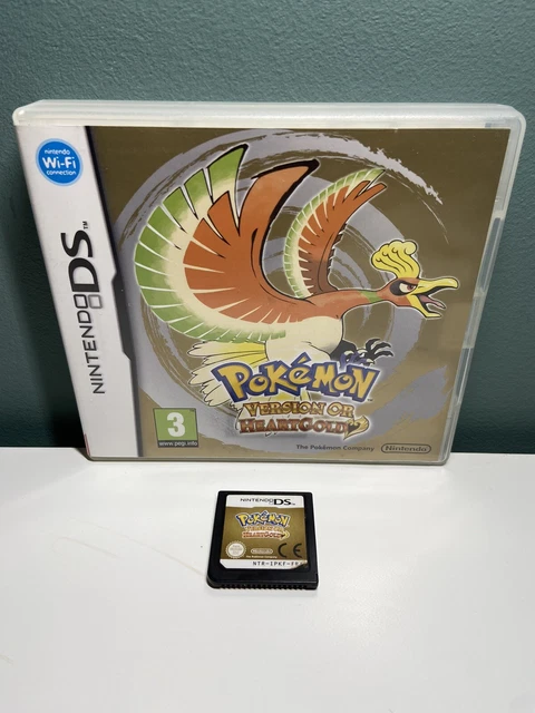 JEU NINTENDO DS Pokémon Version Or HeartGold + Boîte . Sans Notice EUR ...
