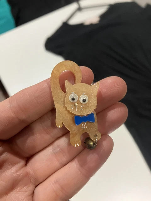 TATTY DEVINE CAT & Bow Brooch £20.00 - PicClick UK