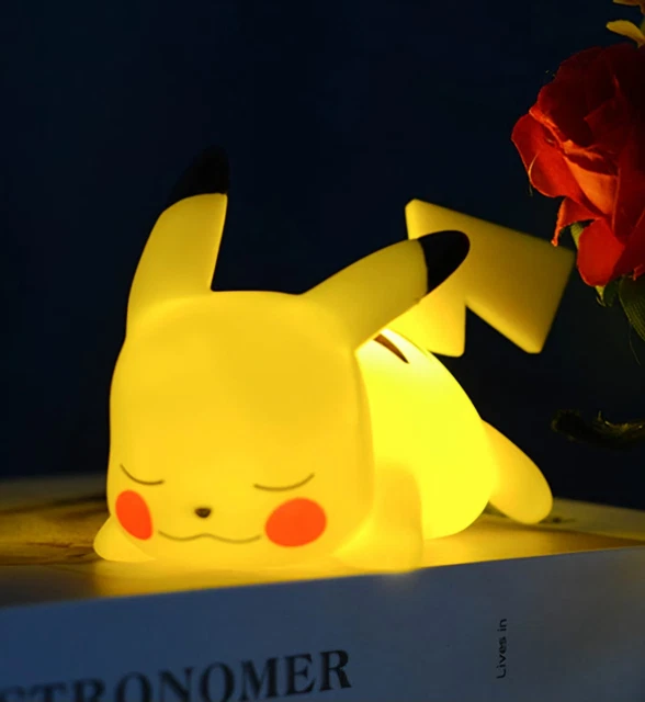 POKEMON PIKACHU NIGHT Light Cute Soft LED Light A1 £4.38 - PicClick UK