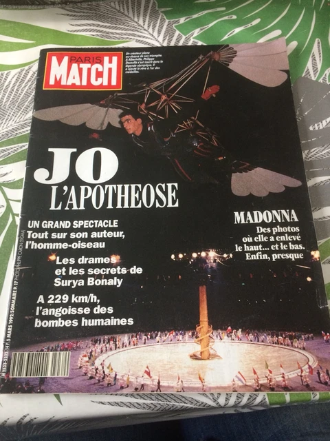 ANCIEN PARIS MATCH Mars 92 Jeux Olympiques Albertville EUR 7,90 ...