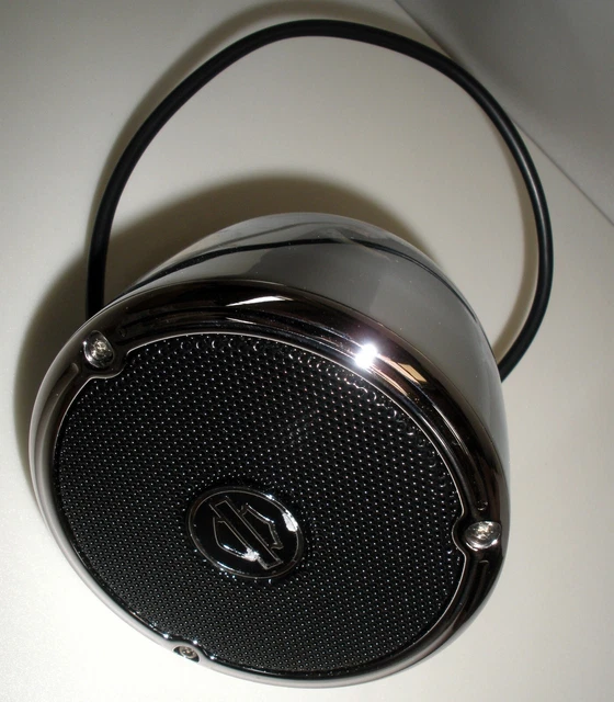 GENUINE HARLEY-DAVIDSON BOOM! CHROME SPEAKER HOUSING POD ASSEMBLY 76223 ...