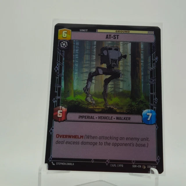 AT-ST FOIL 2024 Star Wars Unlimited D26 #232 commun EUR 0,91 - PicClick FR