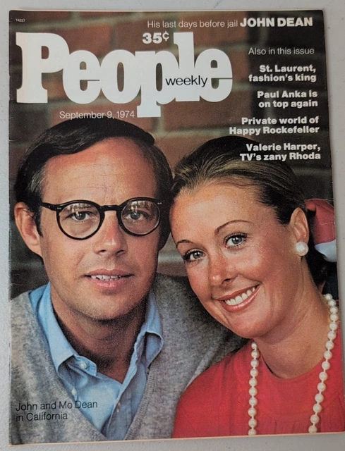 PEOPLE WEEKLY MAGAZINE 1974 September 9 John Dean Paul Anka Valerie Harper Fame £5.45 - PicClick UK