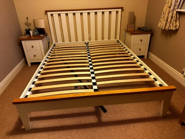 FERNLEAF FLEMING BED Frame and Bedside cabinets £52.72 - PicClick UK