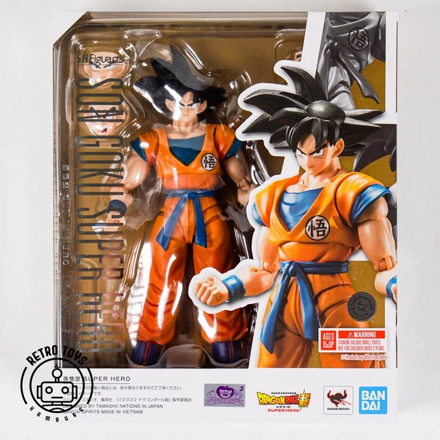 SON GOKU SUPER HERO DRAGON BALL 2 SH Figuarts Bandai Tamashii Nations S.H. Z NEU EUR 45,90 ...